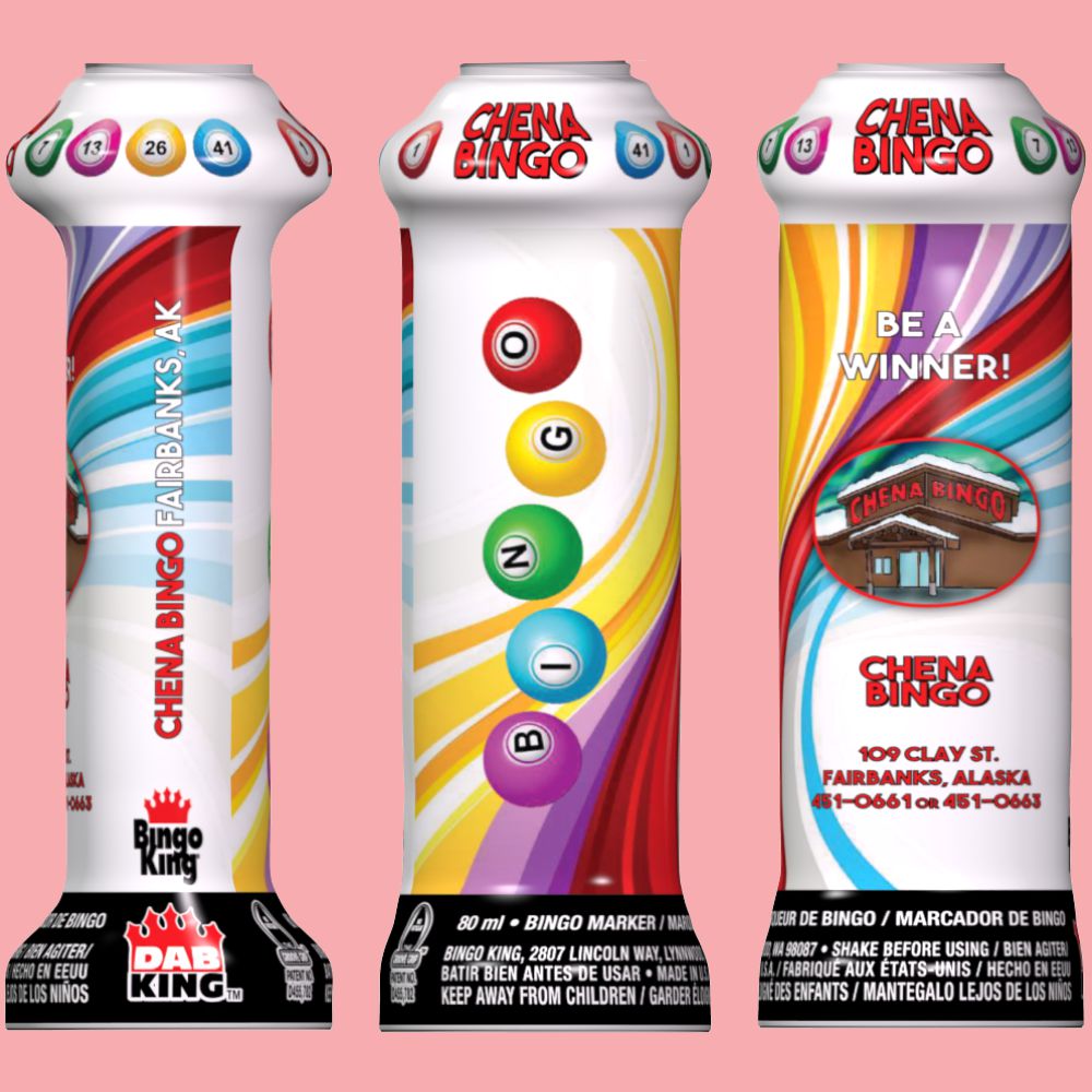 WCSDCBPI – CHENA BINGO PINK DAUBERS – The Whaler Pull Tab Store